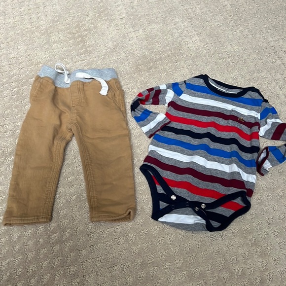 GAP | Matching Sets | Baby Gap 824 Month Outfit Onesie Pants | Poshmark